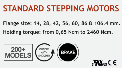 STEPPING MOTORS - RTA - Motion Control Systems